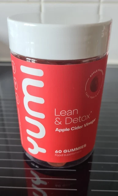 YUMI GUMMY FOOD Supplement Vitamin Apple Cider Vinegar Lean And Detox ...