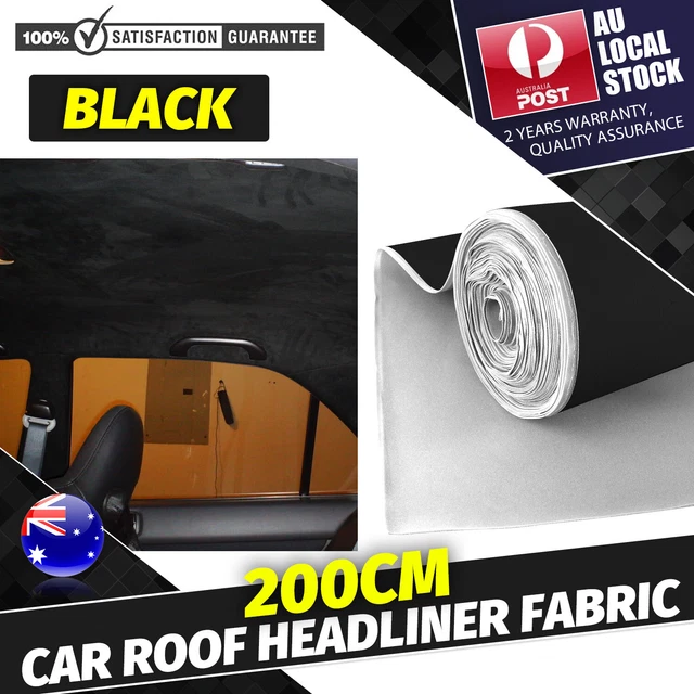 CAR ROOF HEADLINER Fabric Upholstery Hood Lining Foam Revamp Material ...