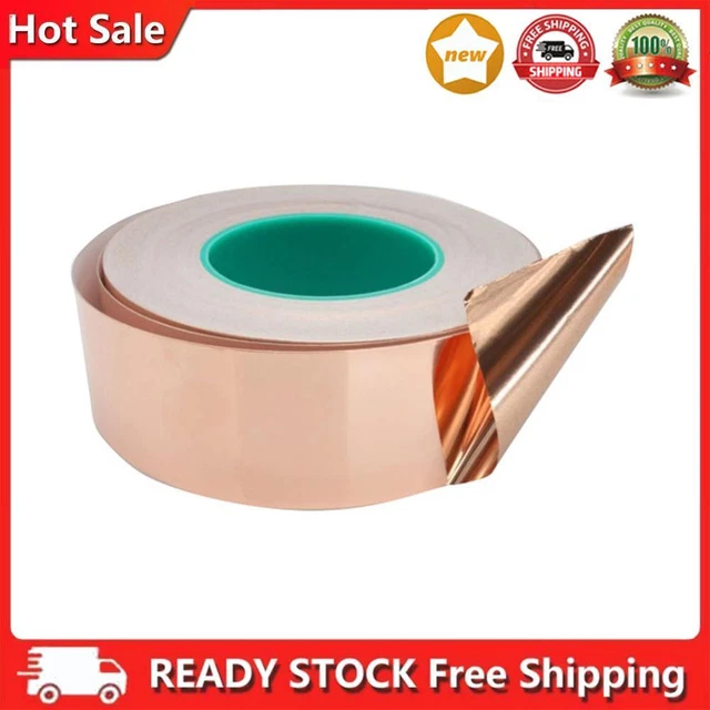 COPPER FOIL CONDUCTIVE Adhesive Duct Tape for Computer PDA PDP LCD ...