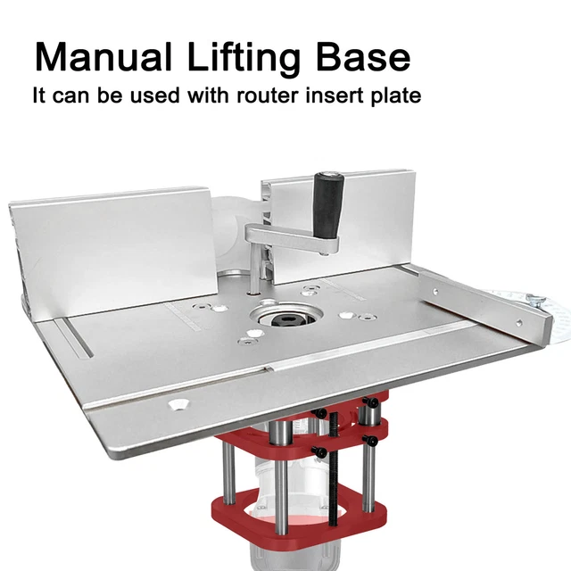 ROUTER TABLE LIFT System Universal Router Lift Kit For Slotting Machine ...