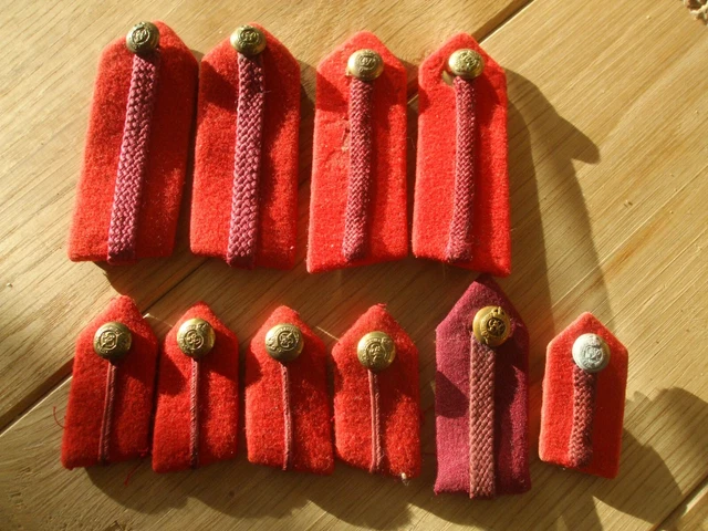 ORIGINAL WW2 BRITISH Army General Staff, Officers collar Tabs /Gorgets ...