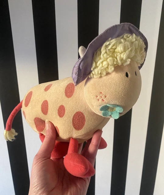 VINTAGE 1992 THE Magic Roundabout Ermintrude Cow Plush Teddy Serge ...