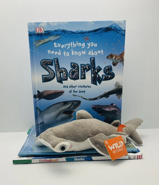 EVERYTHING YOU NEED To Know About Sharks Book Bundle And Shark Plush ...