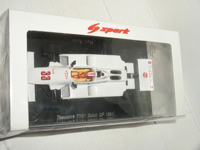 1/43 SPARK DIECAST S4316 - Theodore TY01 Dutch GP 1981 - NEW £179.99 ...