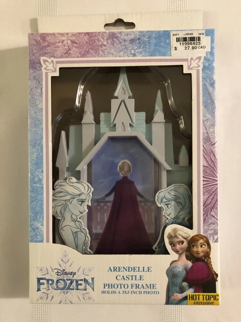DISNEY FROZEN ARENDELLE Castle Photo Frame. Holds 3X5" Photo Hot Topic ...