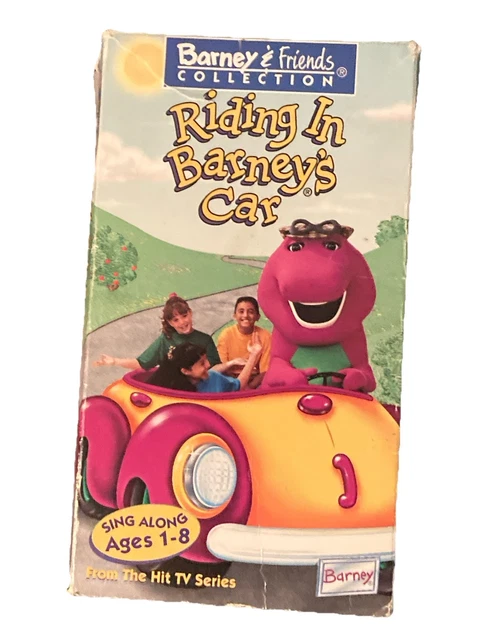 RIDING IN BARNEY'S Car VHS Tape Barney & Friends Collection 10 Songs £ ...