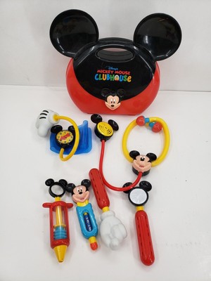 DISNEY MICKEY MOUSE Clubhouse Doctor Set Play Dr Kit Toy Case £17.04 ...