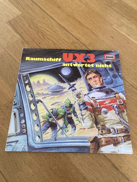 RAUMSCHIFF UX3 ANTWORTET nicht - Hörspiel LP Vinyl Schallplatte EUROPA ...