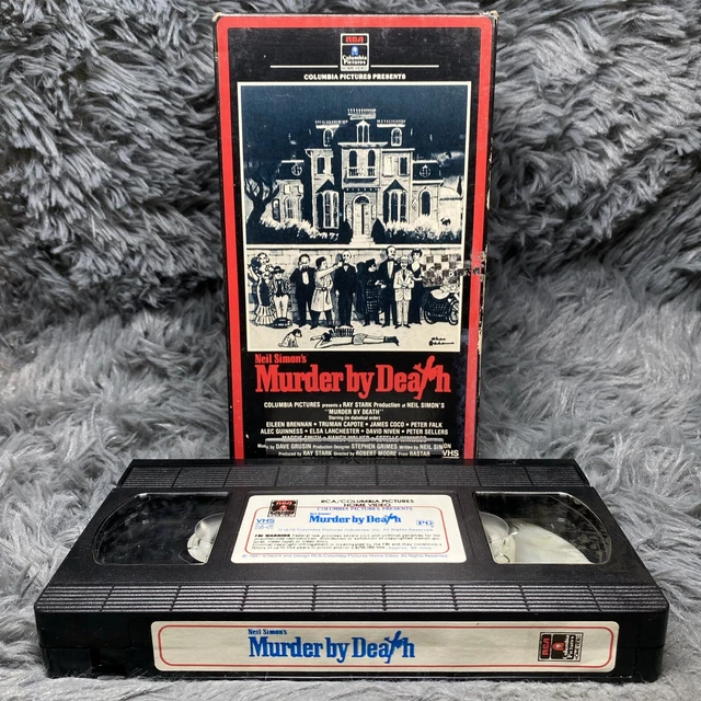 NEIL SIMIN'S MURDER by Death VHS Tape 1988 RCA Eileen Brennan Truman ...