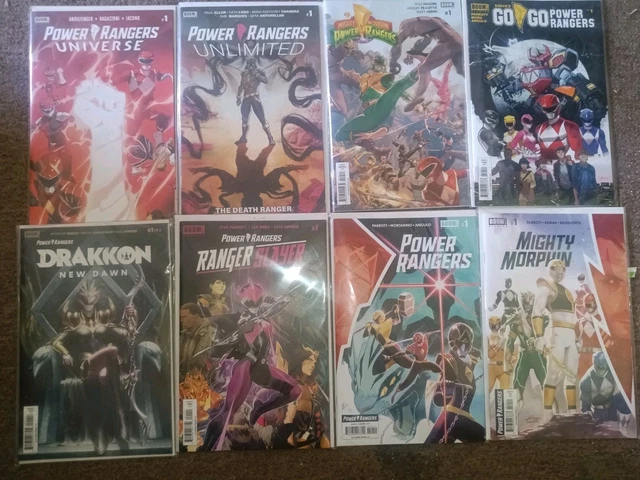 MIGHTY MORPHIN POWER Rangers Boom! Studios #1 Comic lot Death Ranger ...