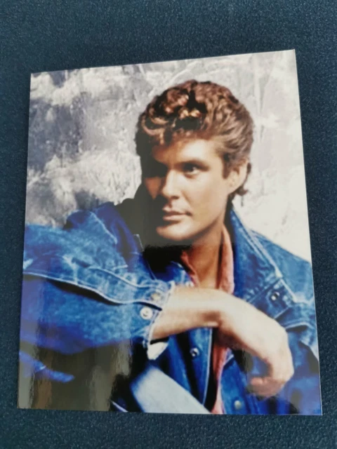 DAVID HASSELHOFF BAYWATCH Knight Rider Foto Photos live Tour EUR 50,00 ...
