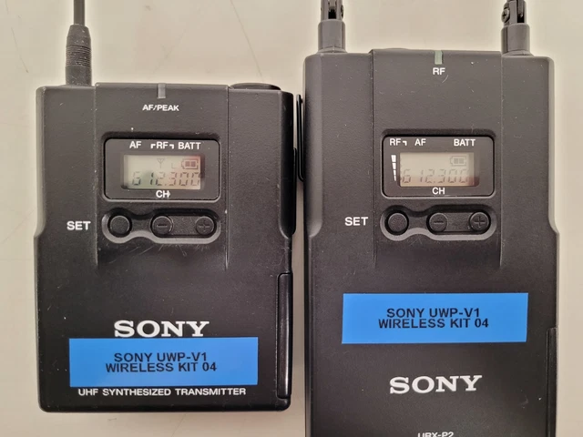 SONY UHF UTX-B2 Synthesized Transmitter & URX-P2 Diversity Tuner £275.00 - PicClick UK