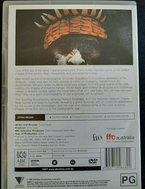 FRANK HURLEY THE Man Who Made History Reg 4 DVD EXCELLENT EUR 14,04 ...