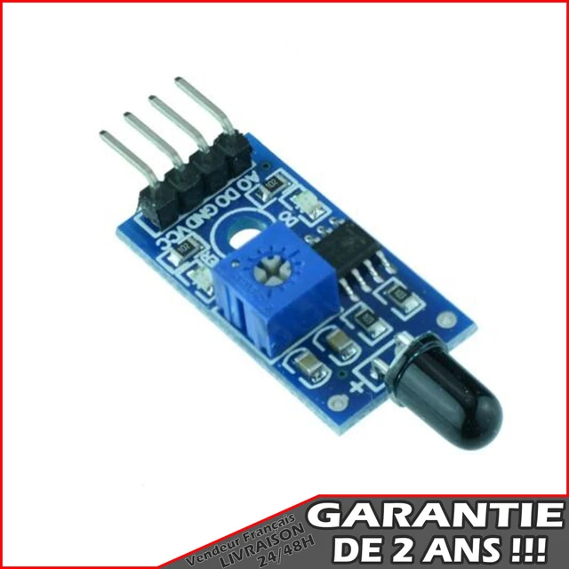 MODULE CAPTEUR DETECTION De Feu / Flamme Arduino Raspberry (675) EUR 3 ...