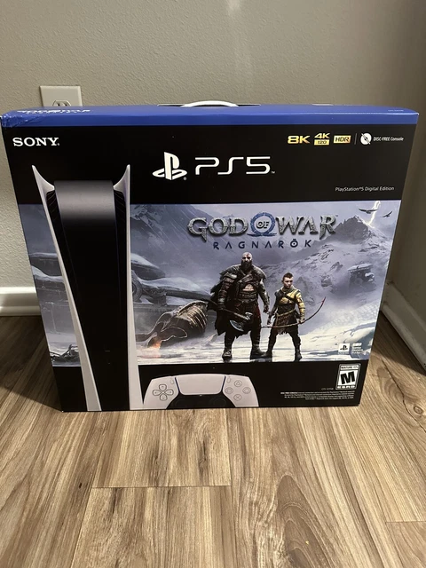 SONY PS5 DIGITAL Edition Console God of War Ragnarök Bundle - White ...