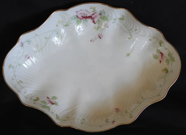 C'] PORCELAINE DE LIMOGES "Créations Florence" (corbeille / petit plat) EUR 9,90 - PicClick FR