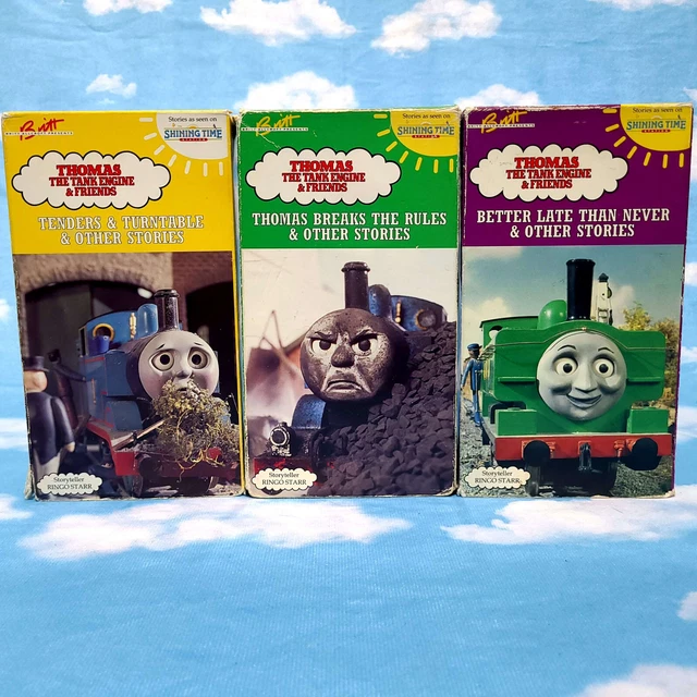 THOMAS THE TANK Engine and Friends Season 1-2 LOT of x3 VHS Ringo Starr Tenders £18.89 - PicClick UK