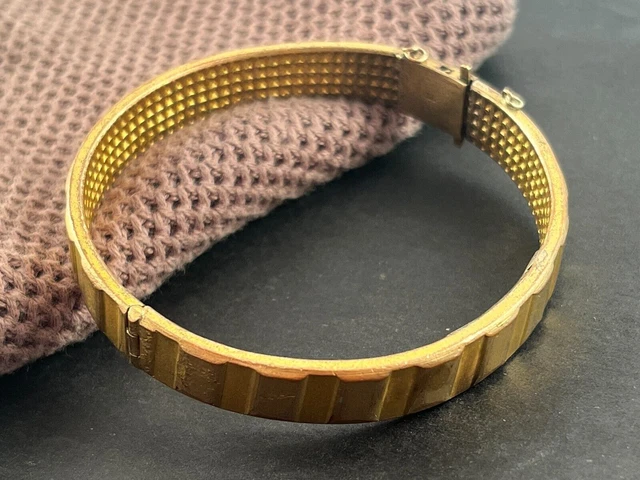 1910S WWI HANDMADE Bracelet Driving Band Artillery Shell Trench ...