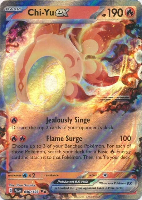 CHI-YU EX S&V Paldea Evolved #040 Pokemon Card NM/M $1.60 - PicClick CA