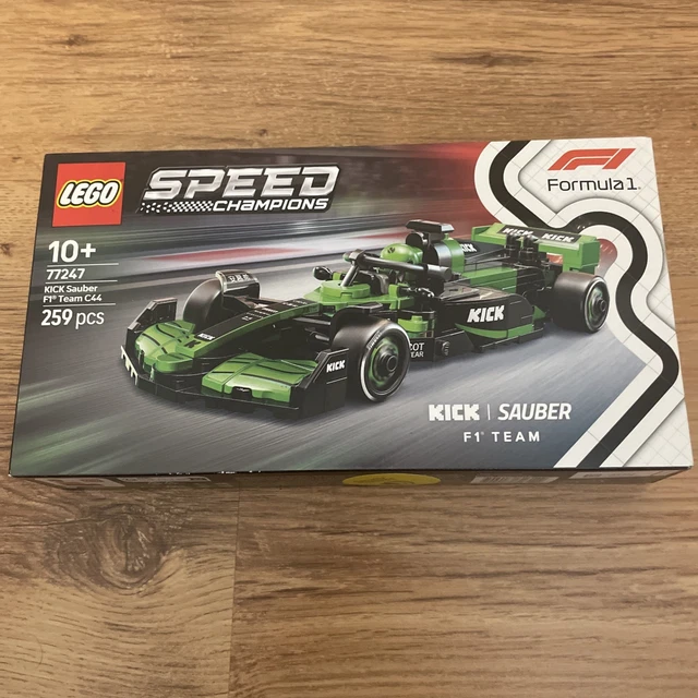 LEGO SPEED CHAMPIONS: Kick Sauber F1 Team C44 Race Car (77247) New ...
