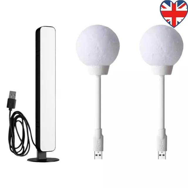 VOICE ACTIVATED LIGHTS 3 Color Changing Smart Voice Small Table Lamp ...