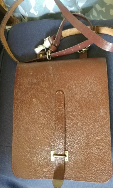 VINTAGE MILITARY LEATHER Map Case £71.63 - PicClick UK