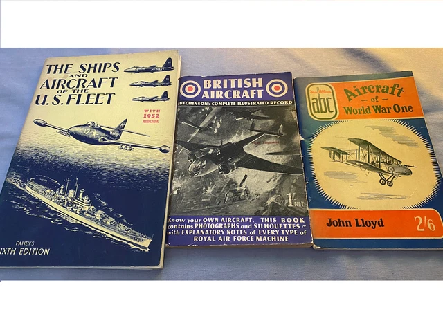 THREE VINTAGE WW2 Publications, on Ships & Aircraft of US Fleet ...