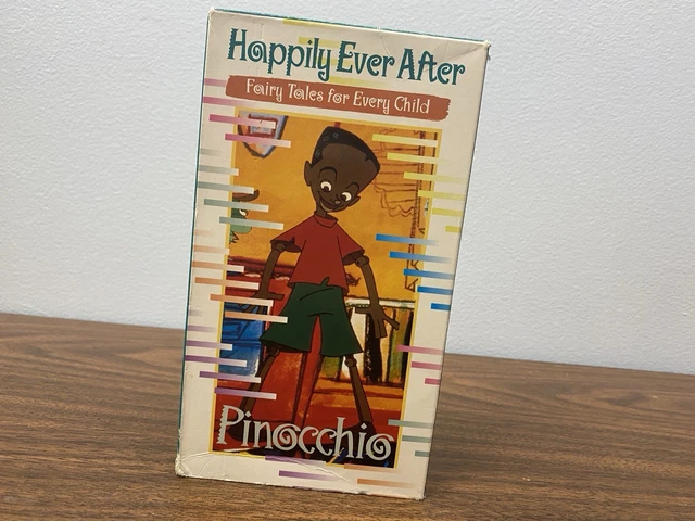 HAPPILY EVER AFTER Fairy Tales For Every Child Pinocchio VHS Tape 1996 ...