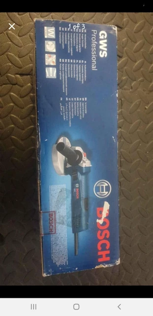 BOSCH ANGLE GRINDER GWS Professional 7-115 230V £55.00 - PicClick UK