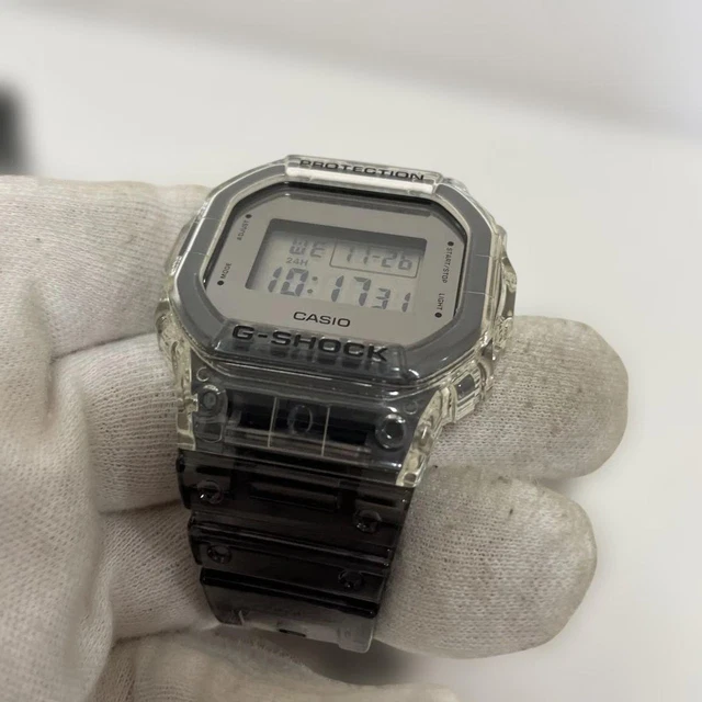 CASIO G-SHOCK CLEAR Skeleton Dw-5600Sk Watch $189.91 - PicClick CA