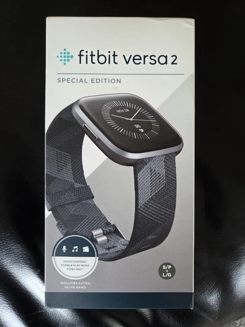 FITBIT VERSA 2 SE Heart Rate & Fitness Smart Watch - Grey Alu/Smoke ...