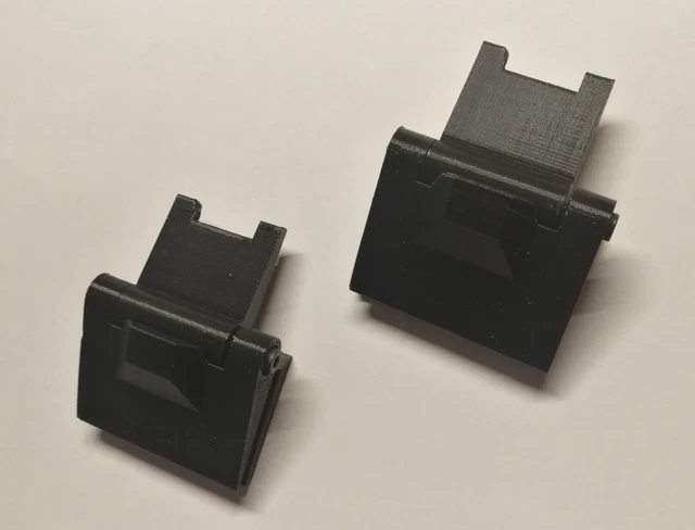 2X YAMAHA P-350 Turntable Dust Cover Hinge Cerniere Coperchio Cappa ...