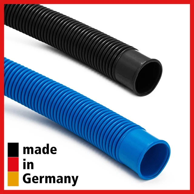 SCHWIMMBADSCHLAUCH POOLSCHLAUCH 32 + 38 mm blau + schwarz Schlauch Solarschlauch EUR 5,79 ...