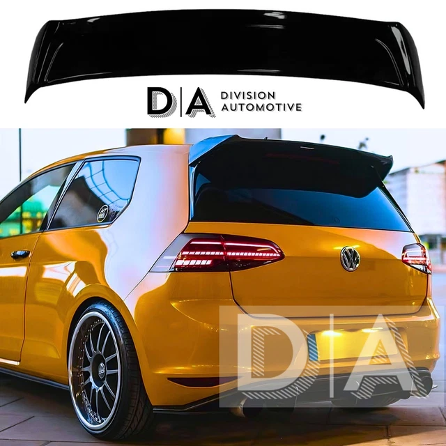 VW GOLF R GTI GTD MK7 MK7.5 OSIR Oettinger Gloss Black Roof Boot Wing ...