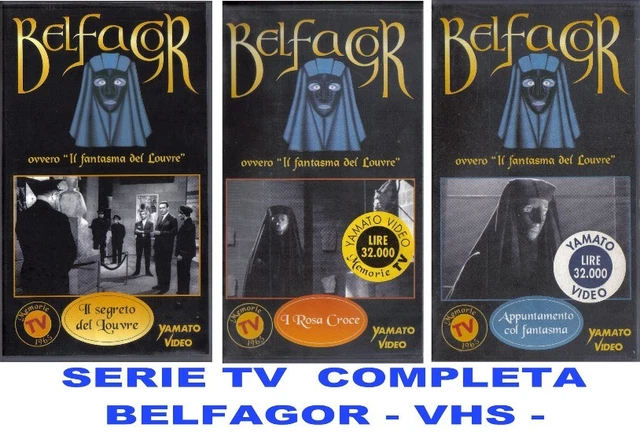 LA GRANDE SERIE Tv Degli Anni ’60: Belfagor In 3 Videocassette Vhs EUR ...