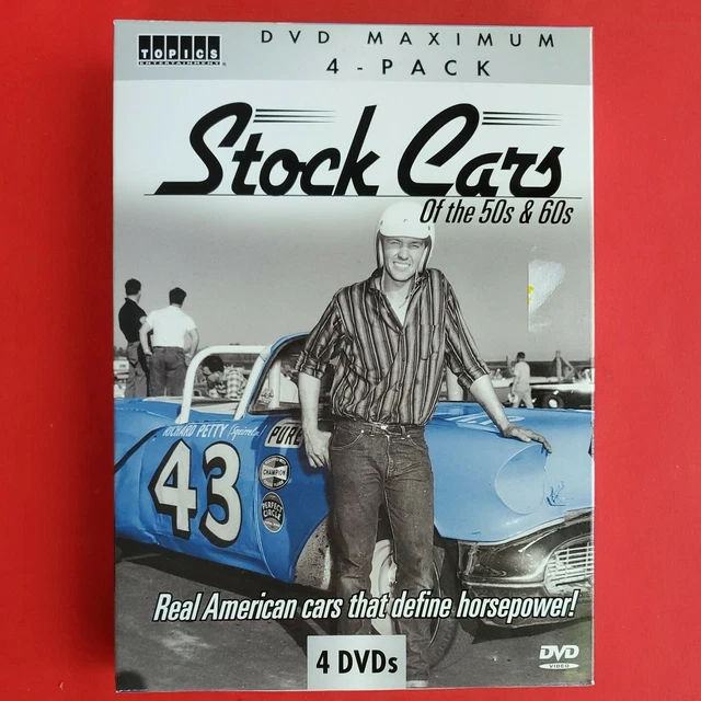 STOCK CARS OF The 50s & 60s, Classic Chrome, 4 Dvd Sets New Sealed £9. ...