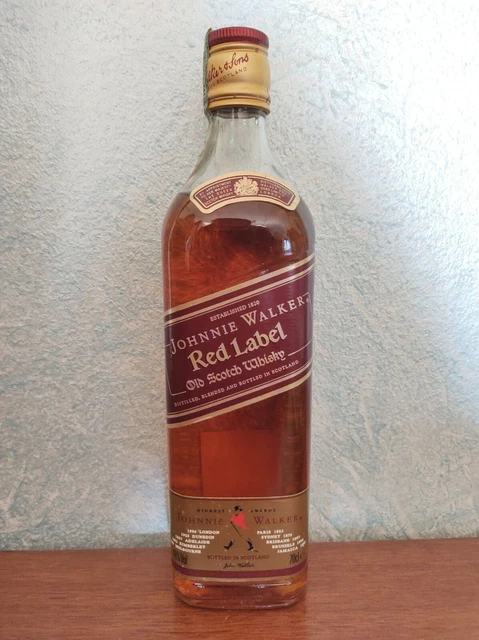 JOHNNIE WALKER - Red Label - Old Scotch Whisky - 70CL 40% , Vol EUR 35 ...