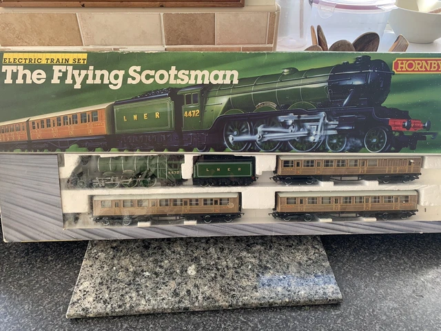 HORNBY OO GAUGE flying scotsman train set R778 £40.00 - PicClick UK