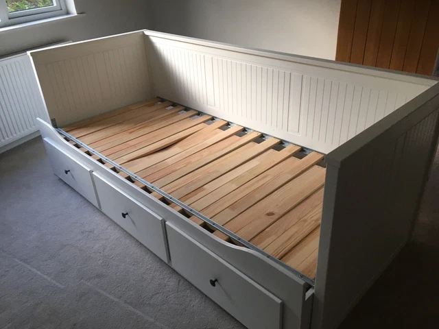 IKEA SOLID WOOD bed BARGAIN! £65.00 - PicClick UK
