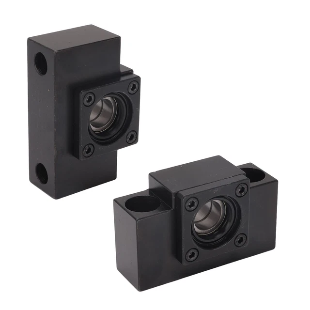 BALL SCREW SUPPORT High Rotation Ballscrew Bearing Block End Support ...