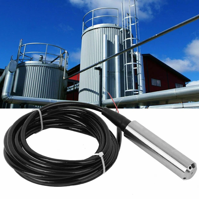 4-20MA WATER LEVEL Sensor Submersible Liquid Level Transmitter Transducer 0-5m £49.64 - PicClick UK