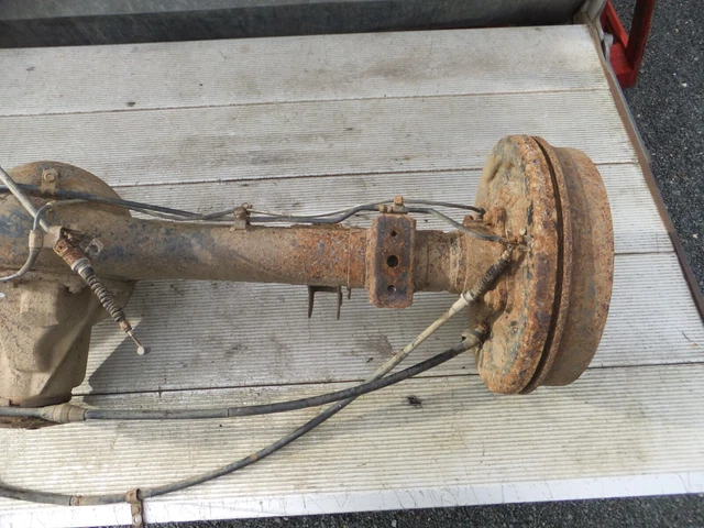 FORD RANGER MK2 2002-06 4x4 rear axle with ABS, used. £300.00 - PicClick UK