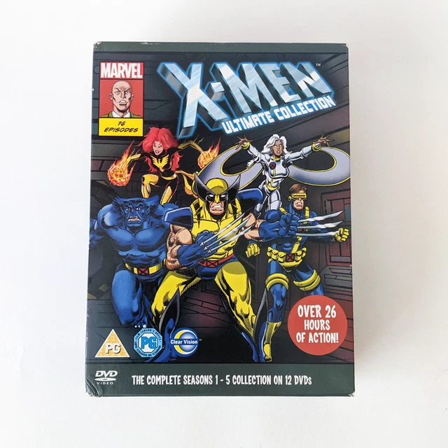 X-MEN: THE ANIMATED Series Ultimate Collection The Complete Seasons 1-5 ...