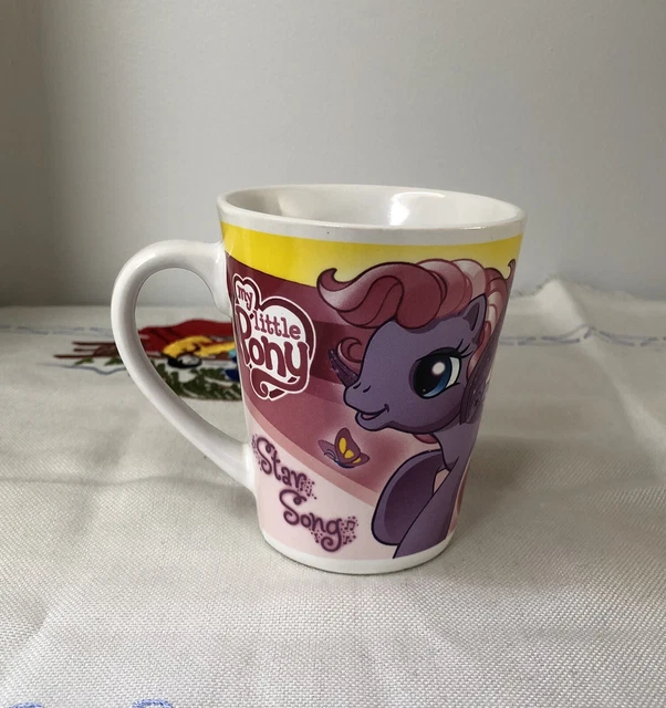 MY LITTLE PONY Mug Hasbro 2011 Kinnerton Coffee Tea Cup Ceramic Used ...