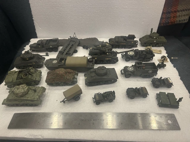 WW2 US TANKS Vehicles Job Lot Table Top Wargaming £8.81 - PicClick UK