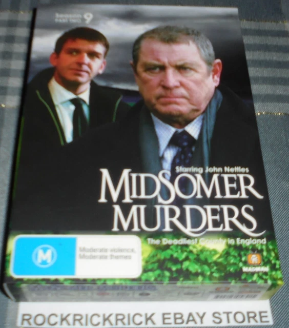 MIDSOMER MURDERS COMPLETE Seasons 9 Part 2 Dvd Box Set All Region $16.00 - PicClick AU