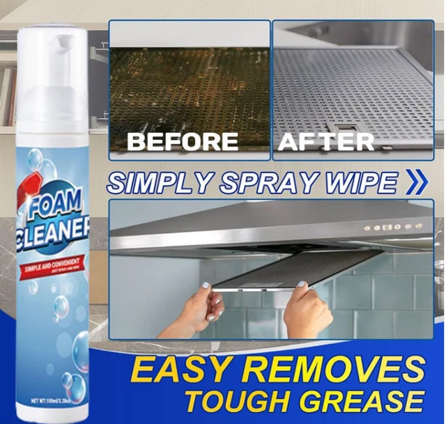 KITCHEN FOAM CLEANER, 2025 Upgraded All Purpose Cleaning Kitchen Foam ...