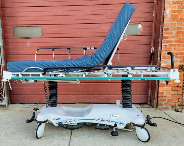 STRYKER 1550 POWER Electric Hospital Emergency Transport Stretcher ...