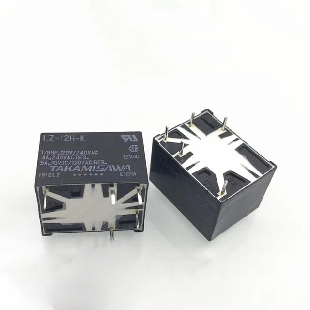 TAKAMISAWA LZ-12H-K POWER Relais 12VDC 5-polig 4A 240V EUR 5,20 - PicClick DE