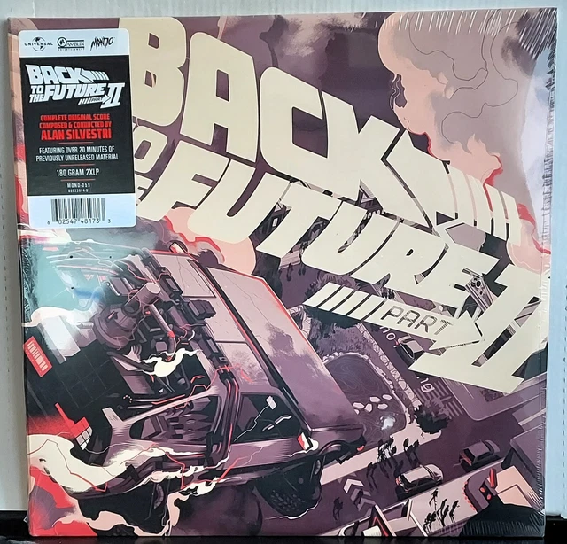 BACK TO THE FUTURE PART II Original Score 2xLP Blue Splatter Vinyl ...